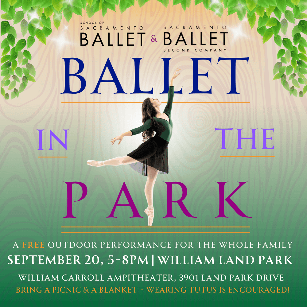 Ballet in the Park Returns Sep 20 | Sacramento Ballet